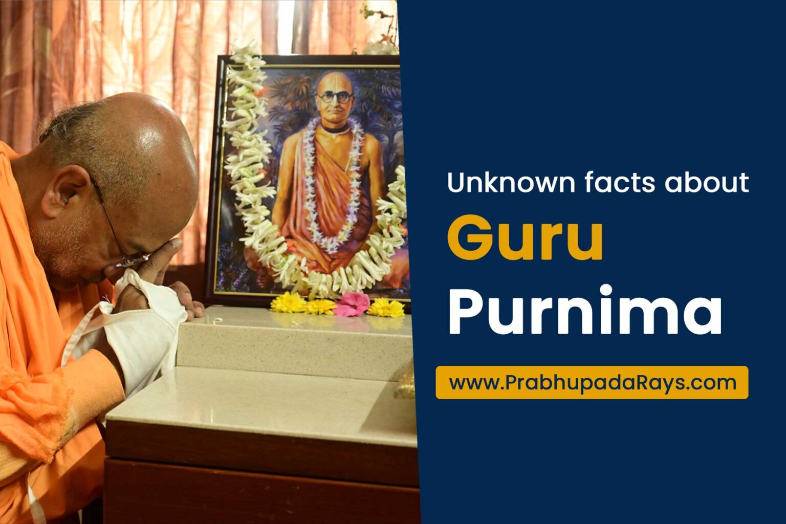 Guru Purnuma - Whom should we worship, on Vyasa Deva